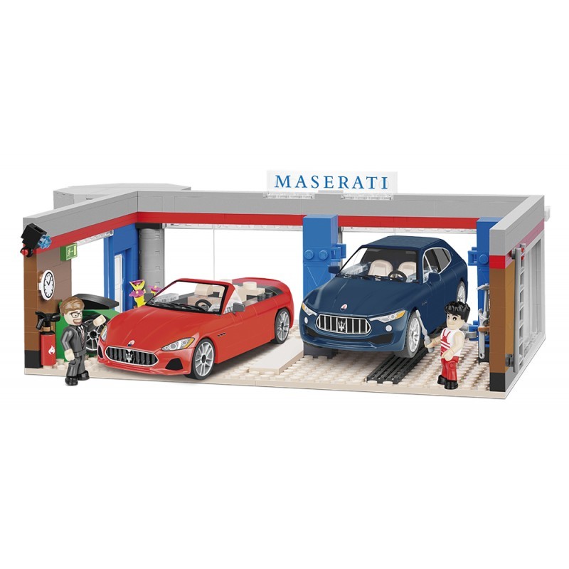 Cobi 24568 Maserati Garáž Set 1:35, 500 kostek